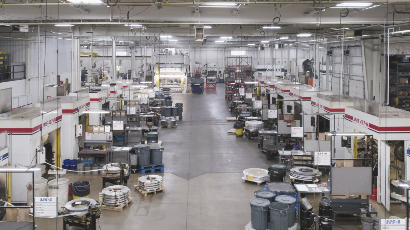 JMS Incorporated - Deep Draw Metal Stampings - Holland, Michigan